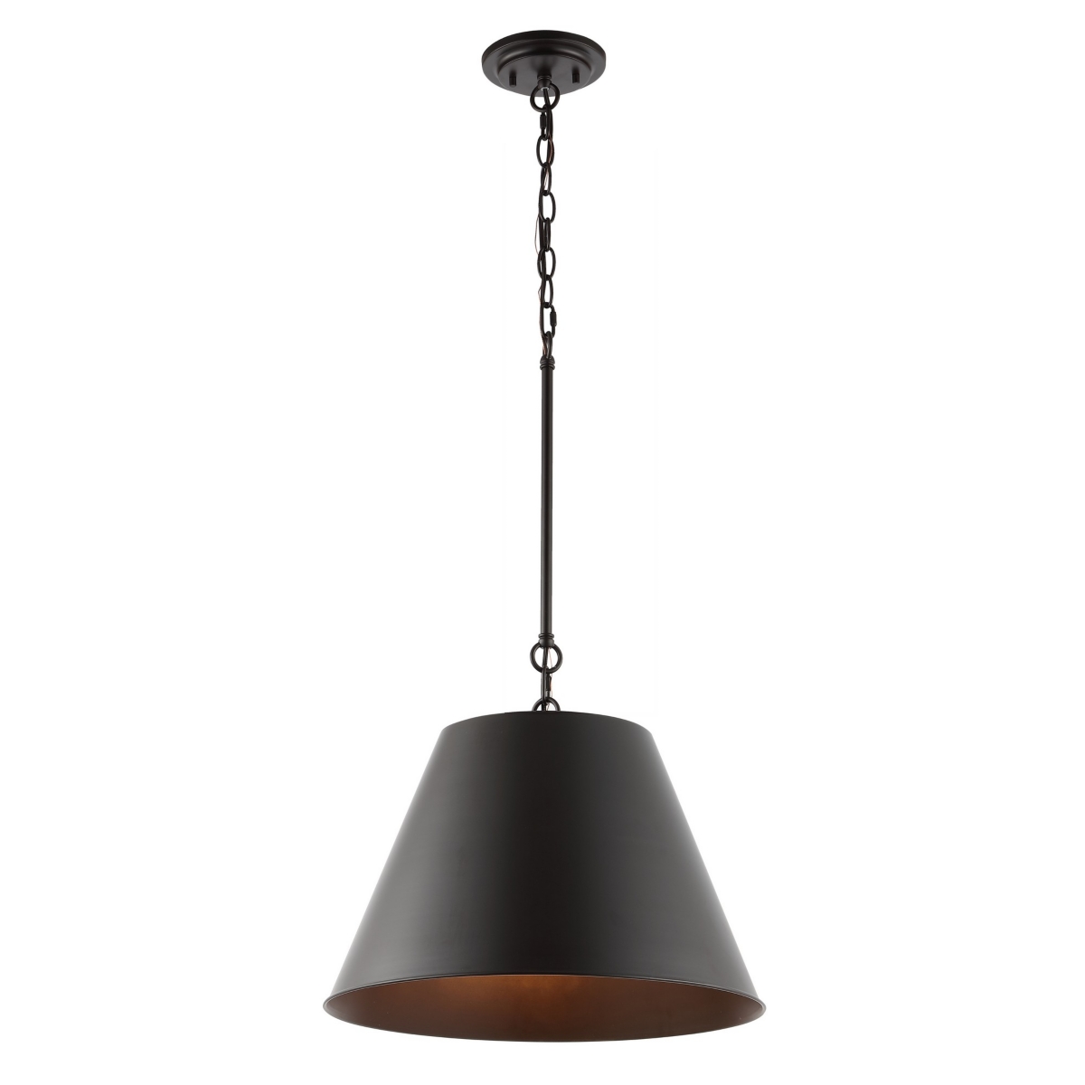 Click here for Harper Industrial Farmhouse Iron Led Pendant - Oil... prices