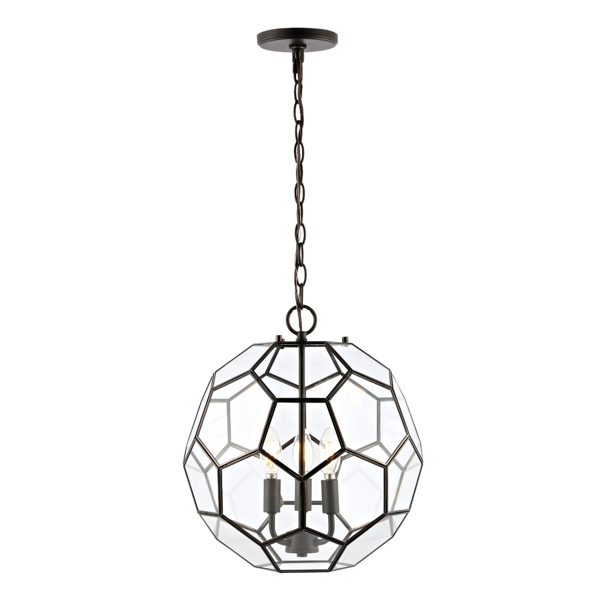 Click here for Bee Modern Bohemian Iron/Glass Led Pendant - Oil r... prices