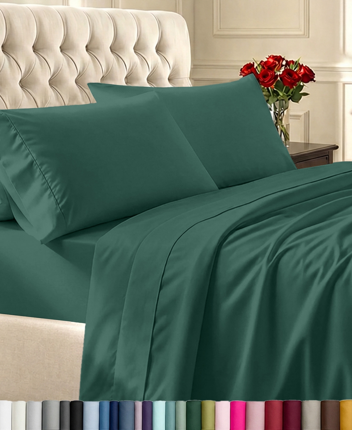 Click here for Soft Cotton Sheet Set - 400 Thread Count 100 Cotto... prices