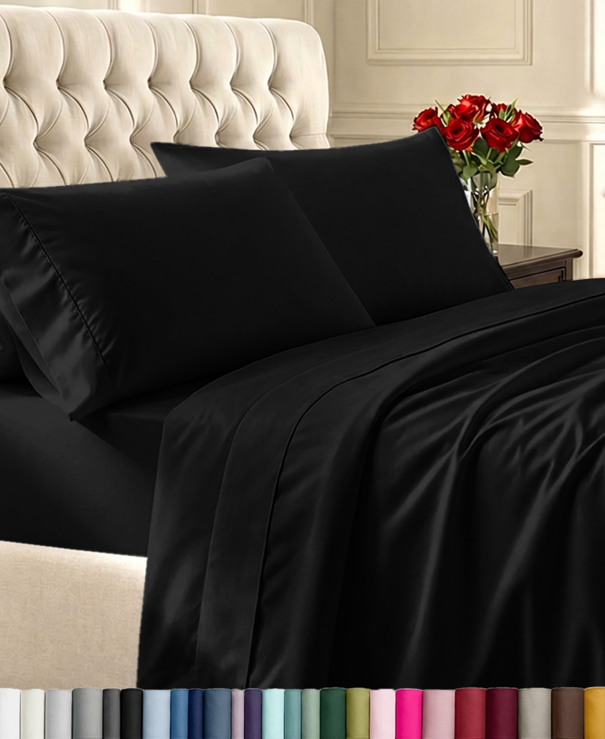 Click here for Soft Cotton Sheet Set - 400 Thread Count 100 Cotto... prices