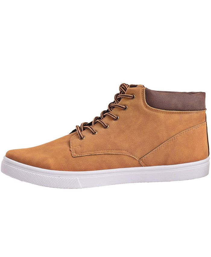 Alpine Swiss Keith Mens High Top Fashion Sneakers Casual Lace Up Shoes ...