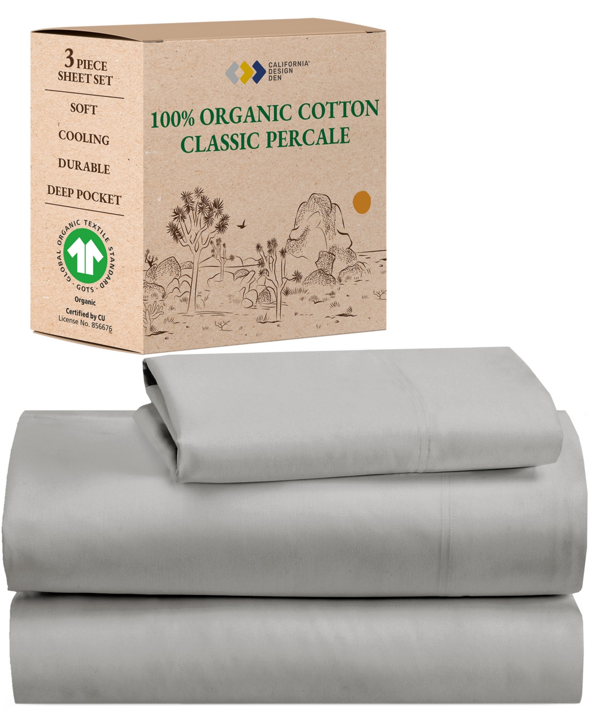 Click here for Sheets Set  Authentic 100 Organic Cotton Percale... prices