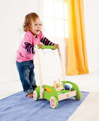 Hape Block Greed Roll Cart Toddler Toy - Macy's