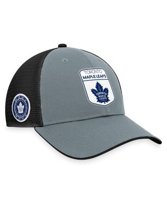 Men's Fanatics Gray, Black Toronto Maple Leafs Authentic Pro Home Ice ...