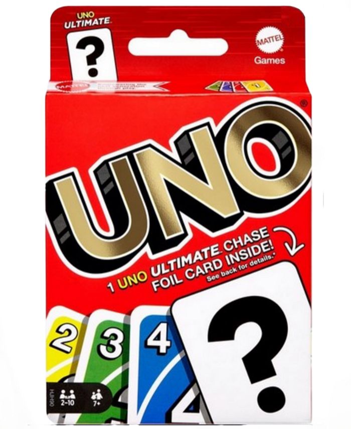 Mattel - Ultimate Foil UNO Cards Family Game Night - Macy's