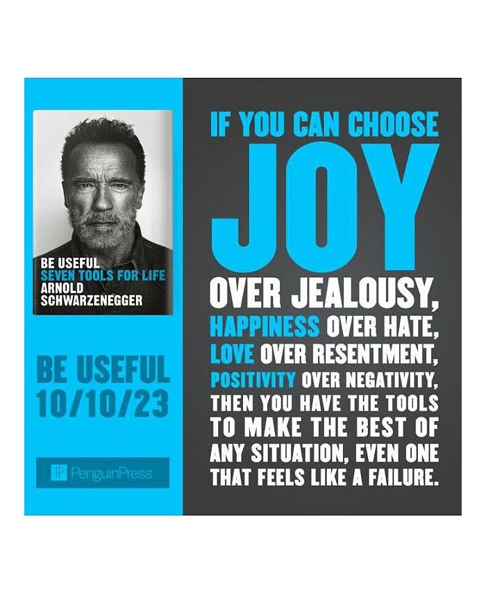 Barnes & Noble Be Useful- Seven Tools for Life by Arnold Schwarzenegger ...