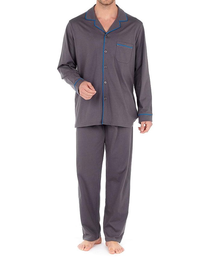 HOM USA Men's Samena Long Pajama Set - Macy's