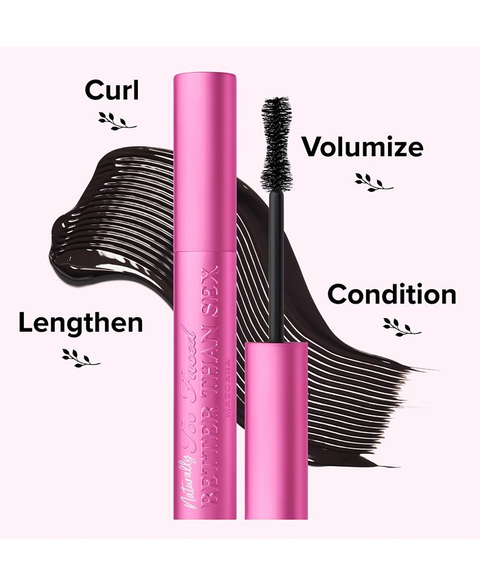 Too Faced Naturally Better Than Sex Lengthening And Volumizing Mascara