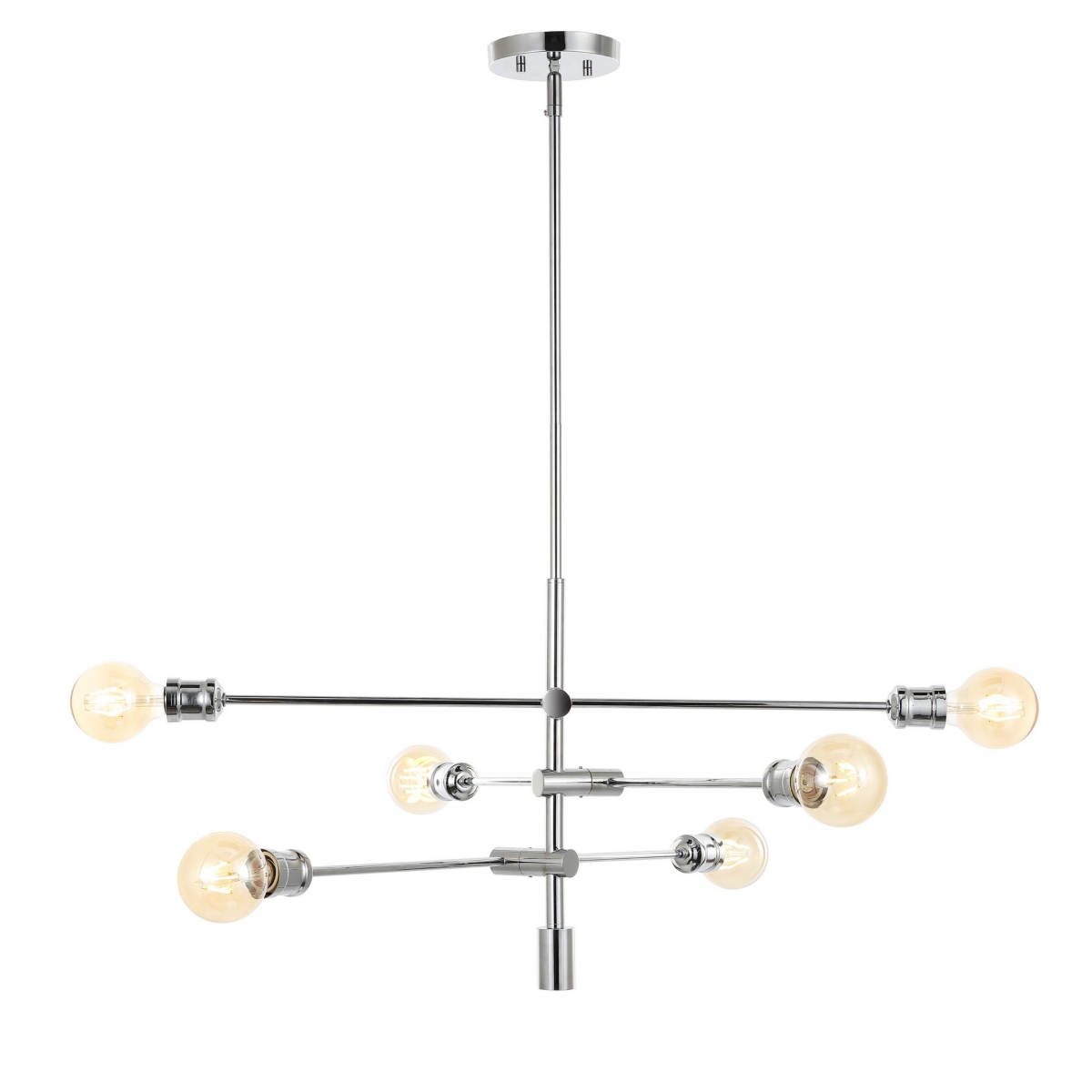 Click here for Atlas Modern Retro Iron Arm Adjustable Led Chandel... prices