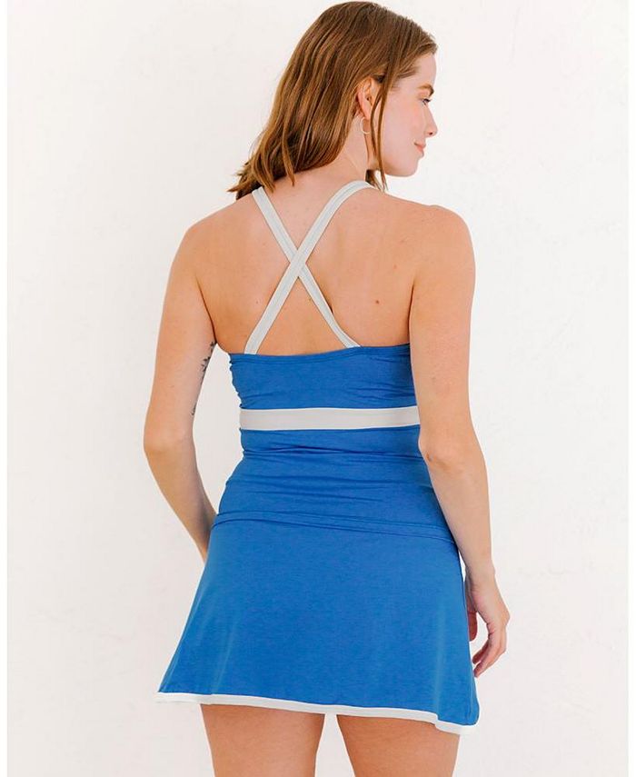 Lime Ricki Women's Capri Keyhole Tankini Top - Macy's