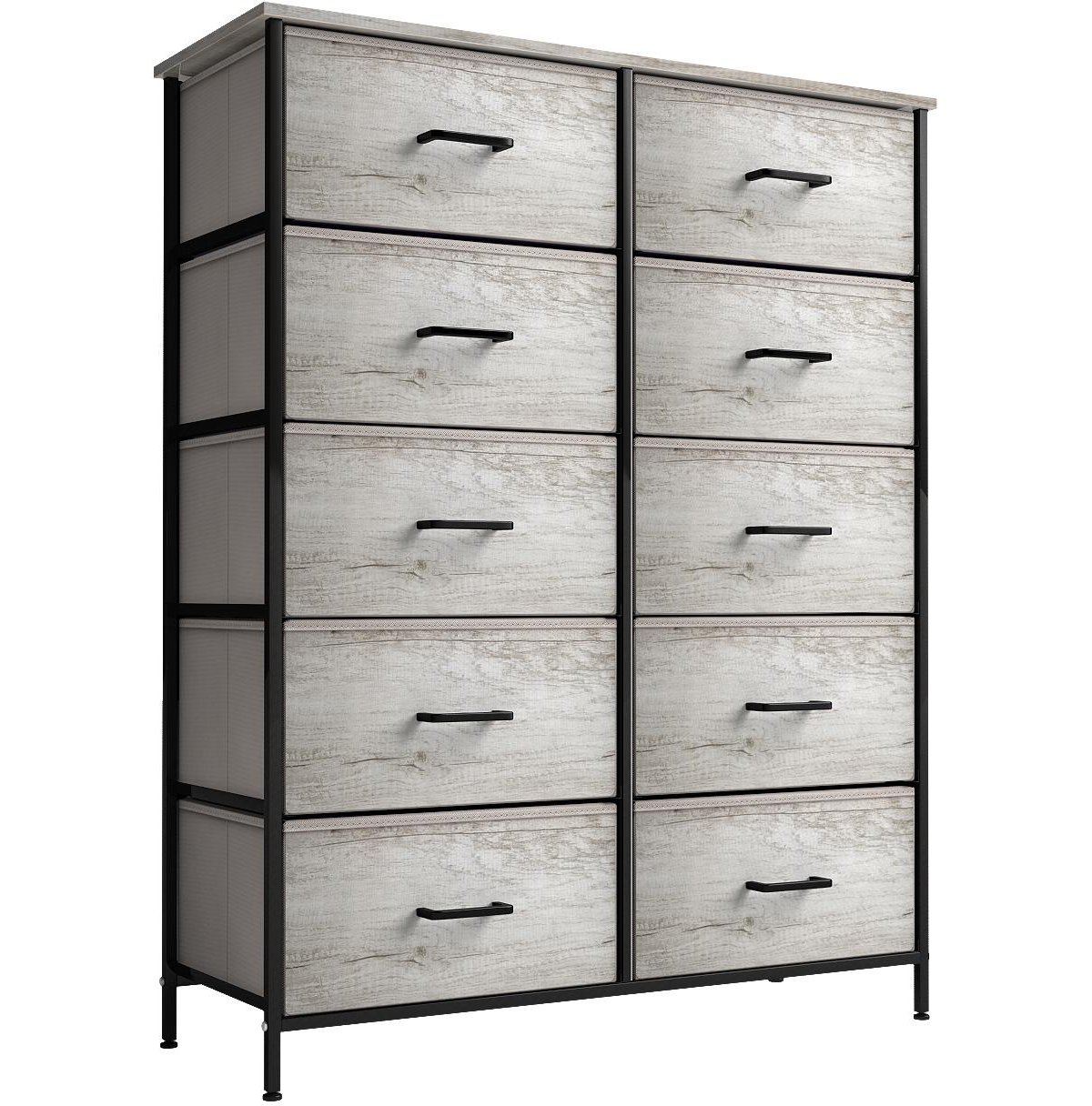 Click here for Sorbus 10 Drawers Storage Dresser - Rustic beige prices