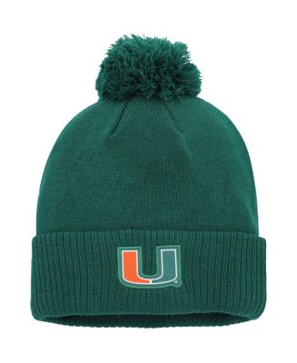 Men's adidas Green Miami Hurricanes 2023 Sideline COLD.RDY Cuffed Knit ...
