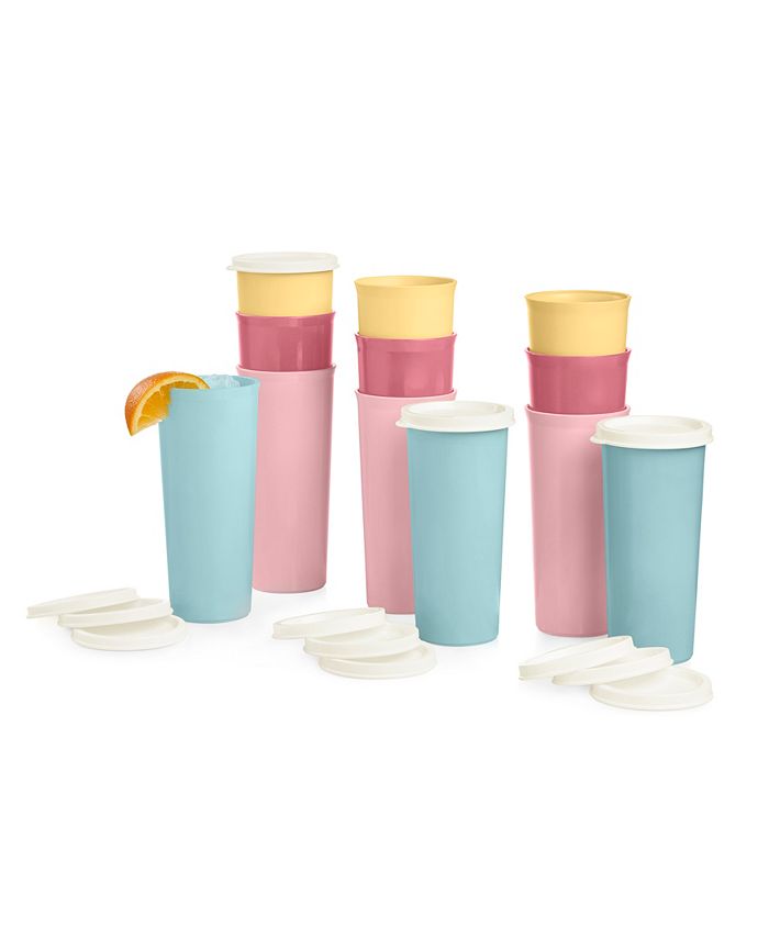 Tupperware Heritage 24 Pc Vintage Tumbler Set - Macy's