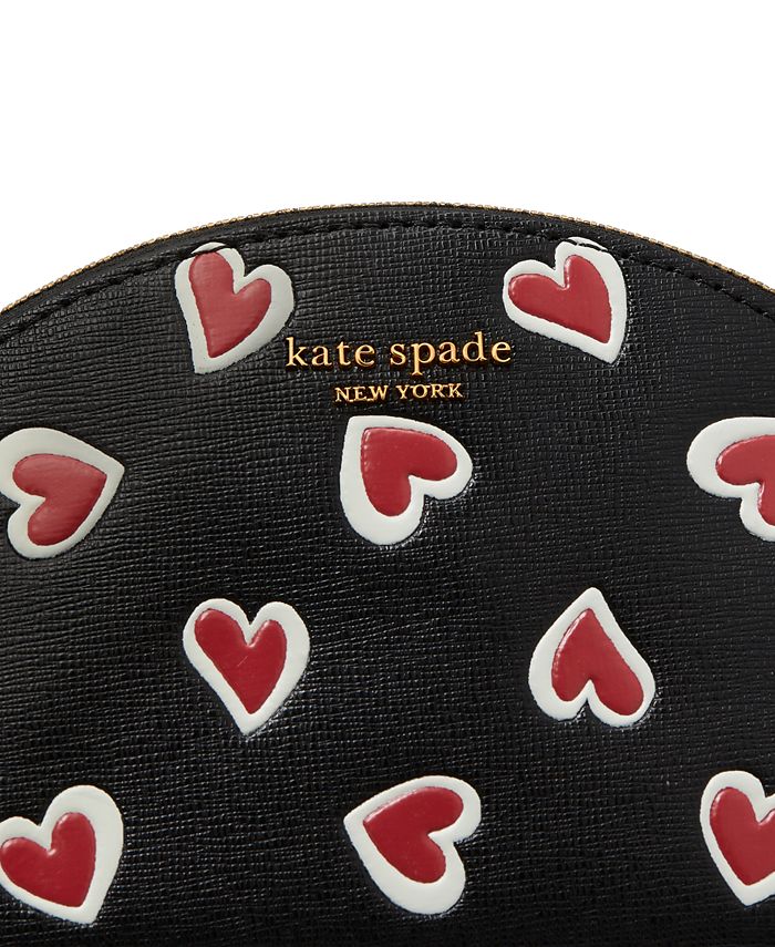 kate spade new york Morgan Stencil Hearts Embossed Printed Saffiano ...