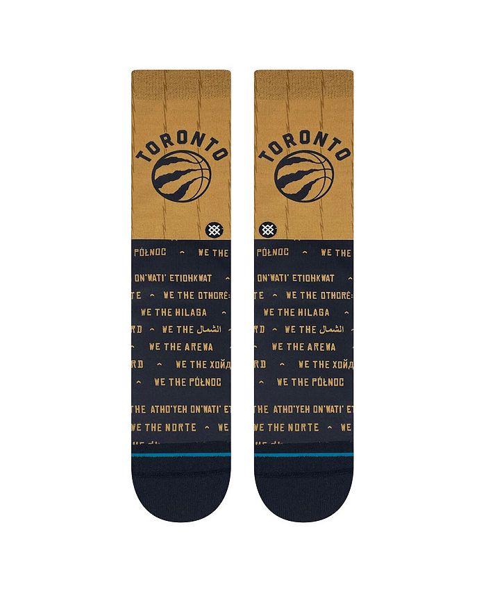 Stance Men's and Women's Toronto Raptors 2023/24 City Edition Crew ...