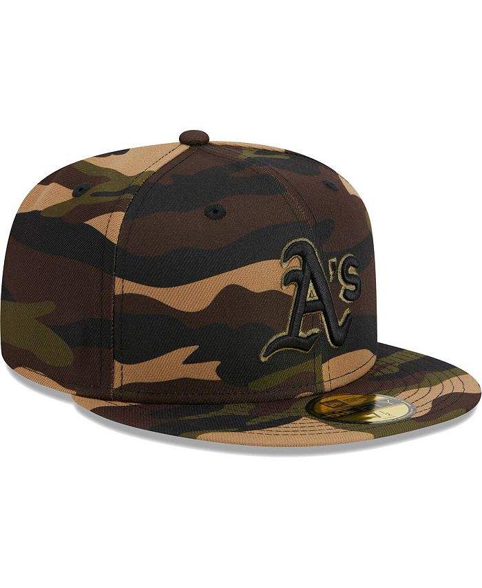 New Era Men's Camo Oakland Athletics Autumn 59FIFTY Fitted Hat - Macy's