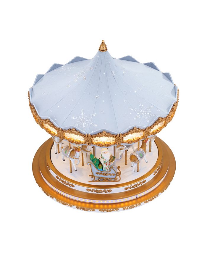 Mr. Christmas 90th Anniversary Collection Animated Musical Crystal ...