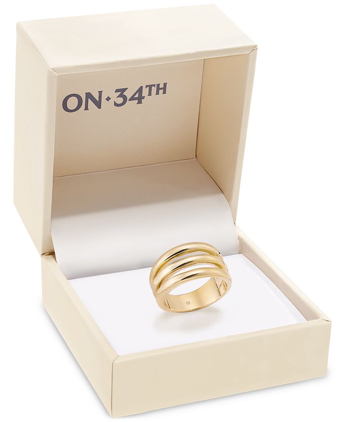 On 34th Three Row Ring, Created for Macy's - Macy's