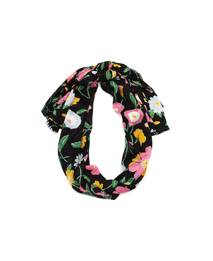 kate spade new york Floral Garden Oblong Scarf - Macy's