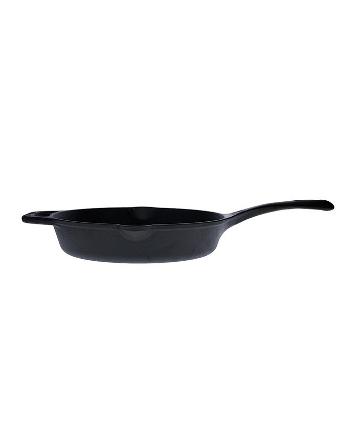 Victoria Cast Iron 10" Seasoned Skillet - Macy's