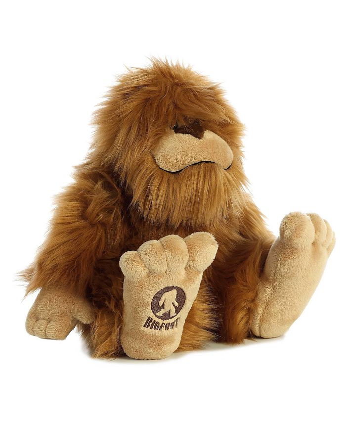 Aurora Large Big Foot Fantasy Mysterious Plush Toy Brown 12.5" - Macy's