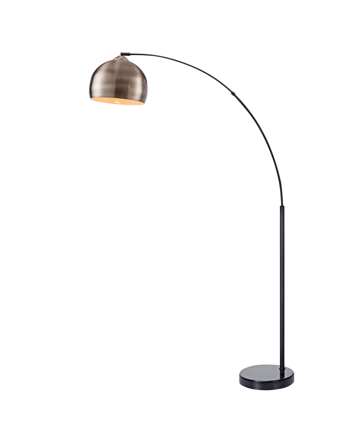 Click here for Teamson Home Arquer Arc Metal Floor Lamp with Bell... prices