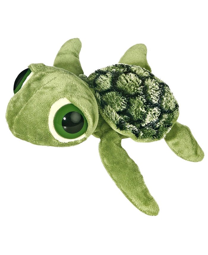 Aurora Medium Slide Sea Turtle Dreamy Eyes Enchanting Plush Toy Green ...