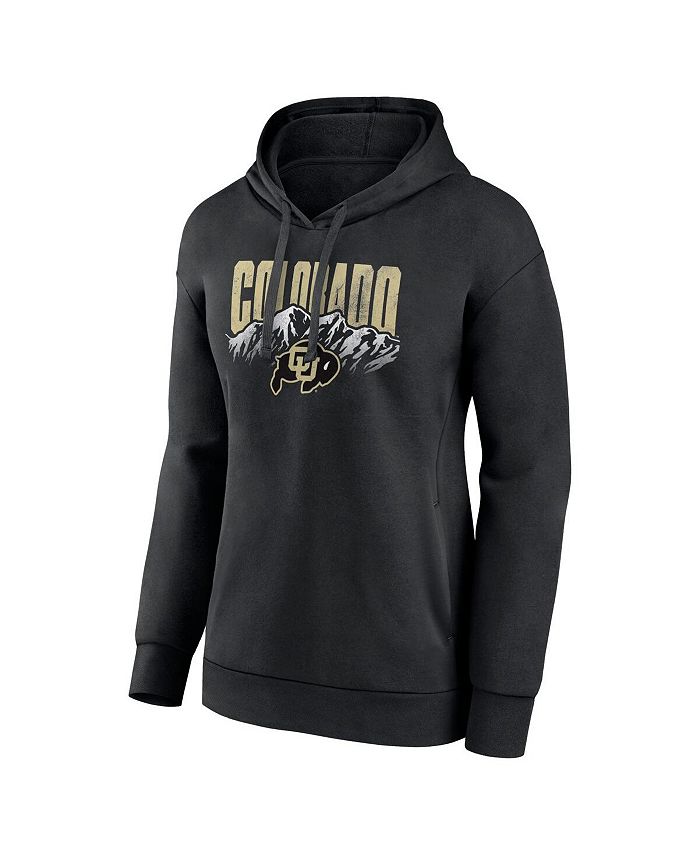 Fanatics Women's Black Colorado Buffaloes Rocky Mountain Buffs Pullover ...