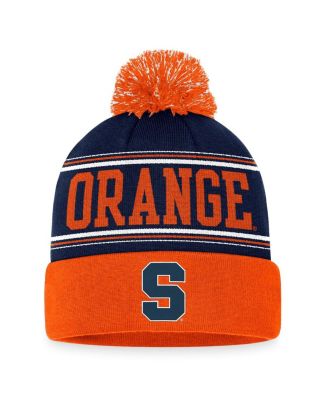 Men's Top of the World Navy Syracuse Orange Draft Cuffed Knit Hat with ...