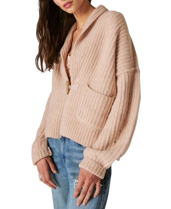 Lucky Brand Women's Shawl Collar Toggle-Front Cardigan - Macy's
