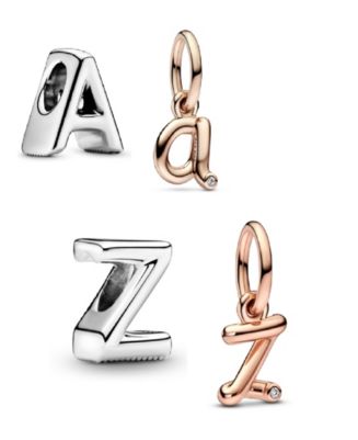 Pandora Script Alphabet Dangle Charm Set - Macy's