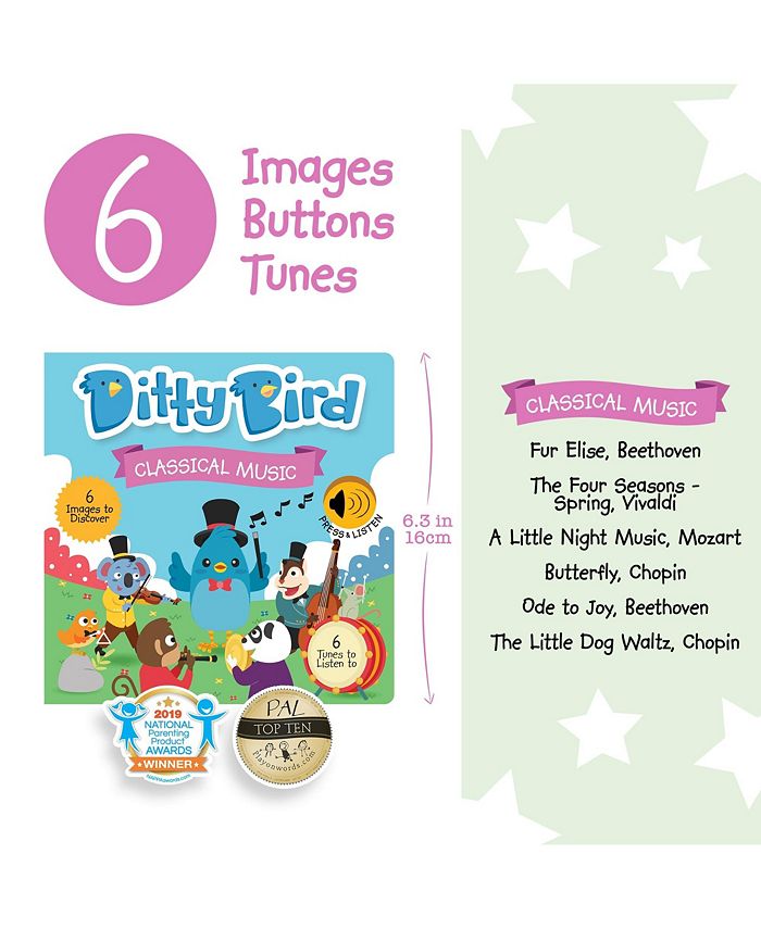 Ditty Bird Classical Music Book - Macy's