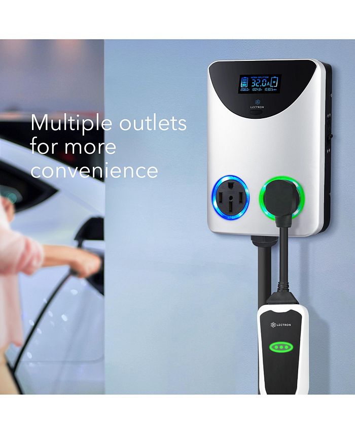 Lectron NEMA Socket Splitter for Level 2 EV Charger Installation ...
