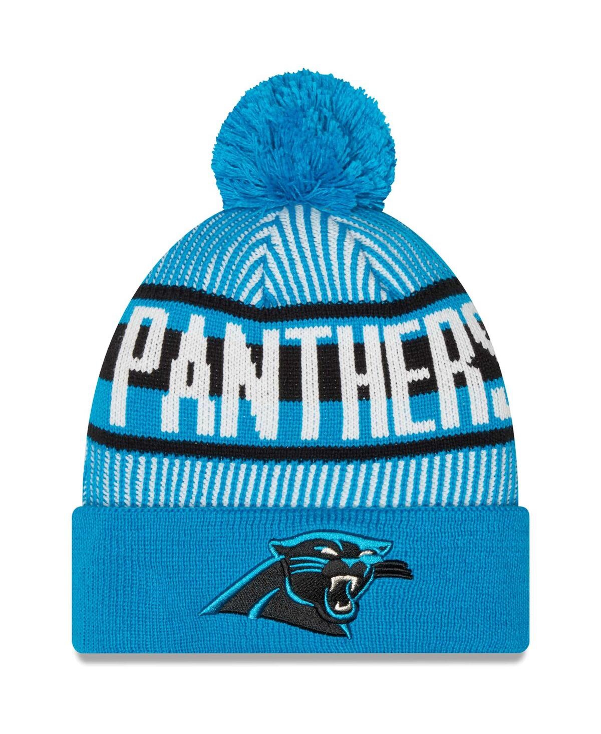 Click here for Mens New Era Blue Carolina Panthers Striped Cuffed... prices