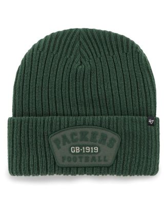 Men's '47 Brand Green Green Bay Packers Ridgeway Cuffed Knit Hat - Macy's