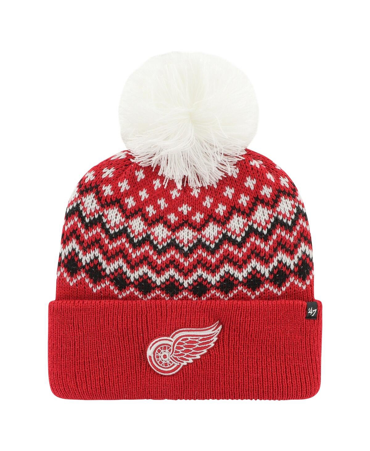 Click here for Womens 47 Brand Red Detroit Red Wings ElsaÂ Cuffed... prices