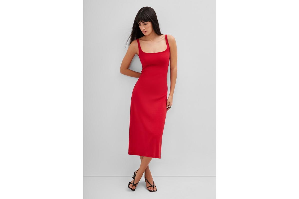 Click here for Marcella Womens Crawford Dress - Red prices