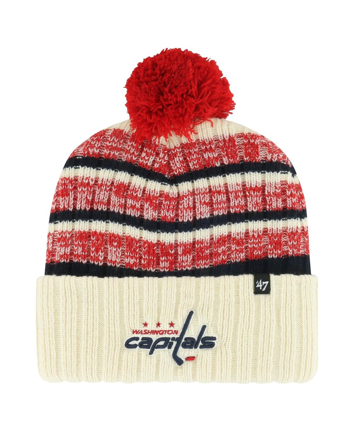 Click here for Mens 47 Brand Cream Washington Capitals Tavern Cuf... prices