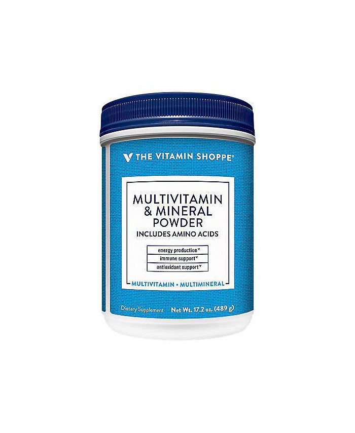 The Vitamin Shoppe Multivitamin & Mineral Powder with Amino Acids ...