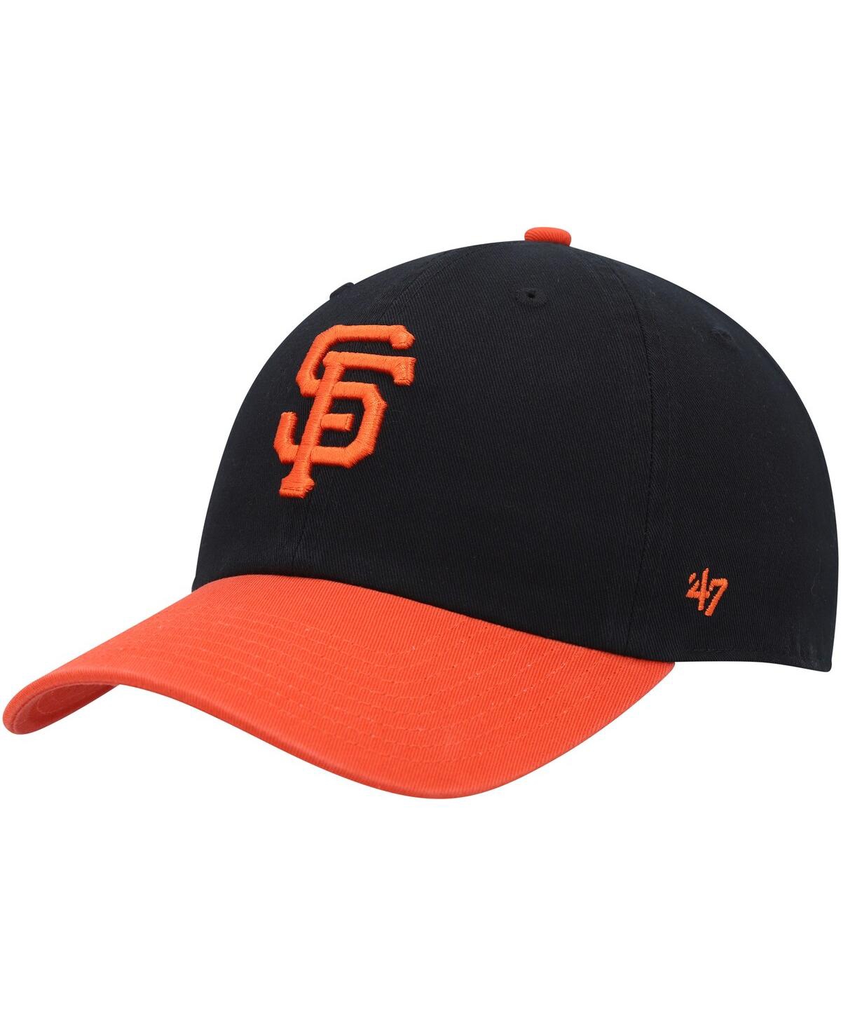 Click here for Mens 47 Brand Black  Orange San Francisco Giants C... prices