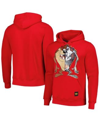 Men's and Women's Freeze Max Red Looney Tunes Skeleton Taz Pullover ...