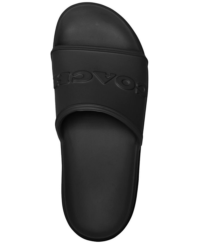 COACH Women's Jesse Pool Slide Sandals - Macy's