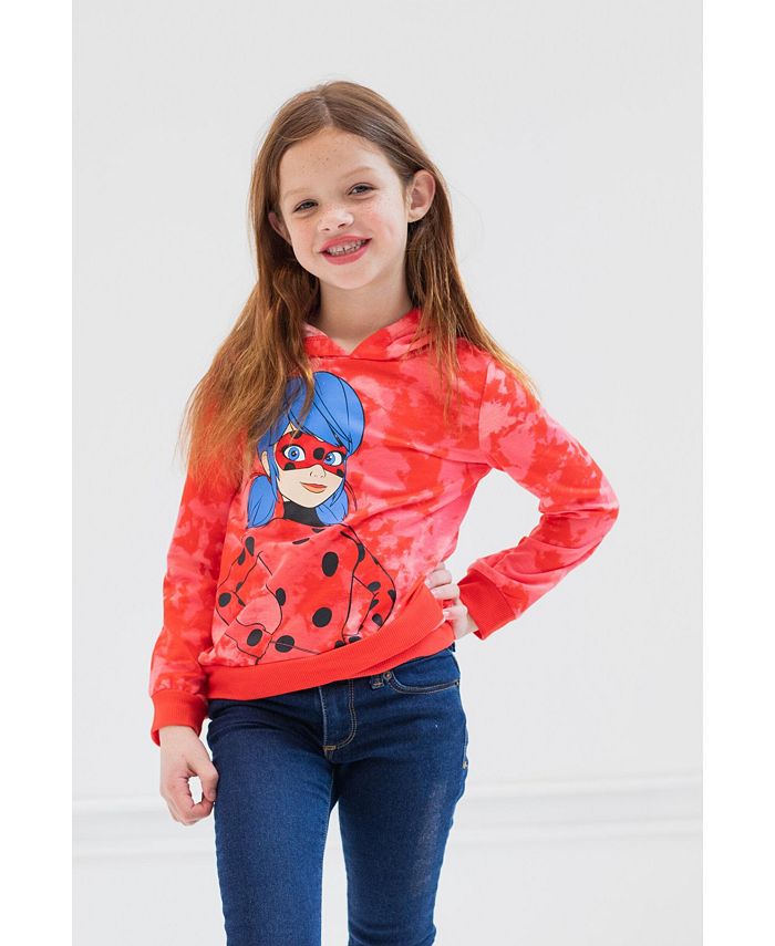 Miraculous Ladybug Cat Noir Girls Fleece Hoodie Little Kid to Big Kid ...