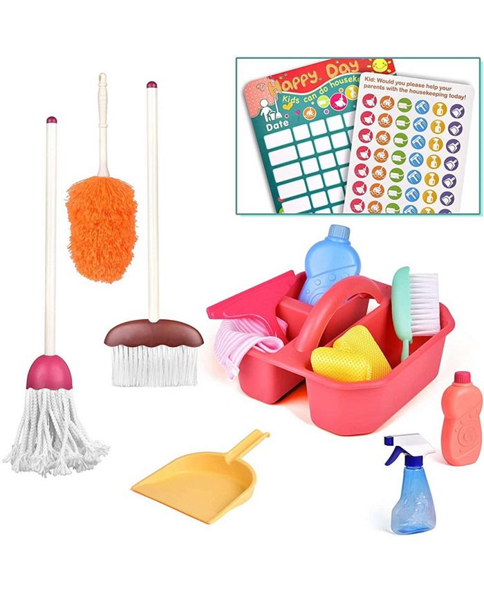 Fun Little Toys Kids House Cleaning Set 15pcs - Macy's