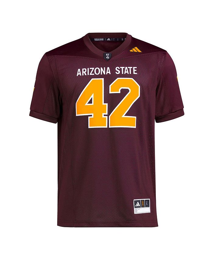 adidas Men's Pat Tillman Maroon Arizona State Sun Devils Premier Jersey ...
