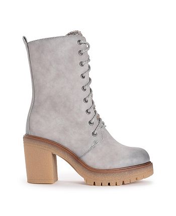 MUK LUKS Women's Riser Jazz Heeled Boots - Macy's
