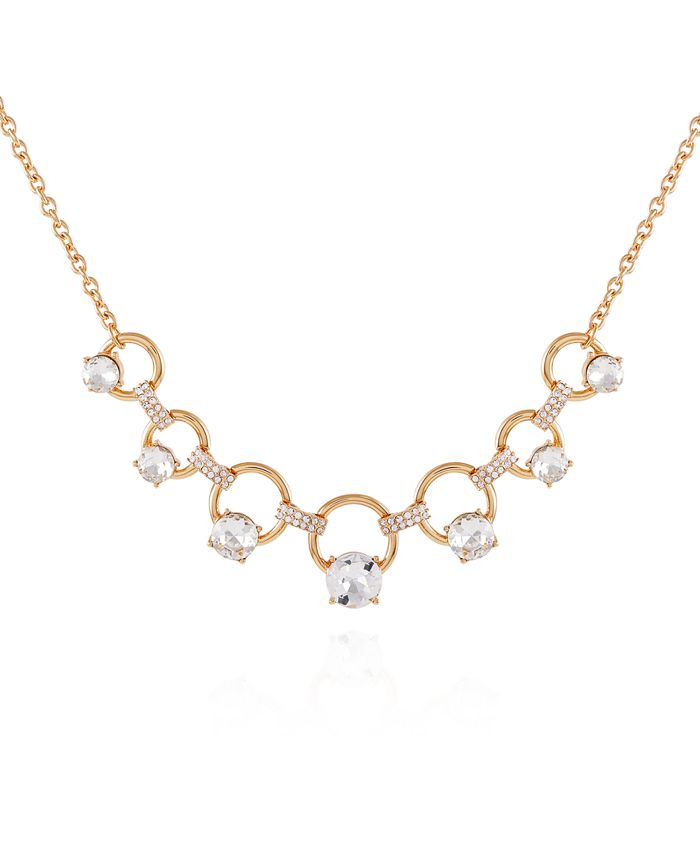 T Tahari Gold-Tone Pendant Statement Necklace - Macy's
