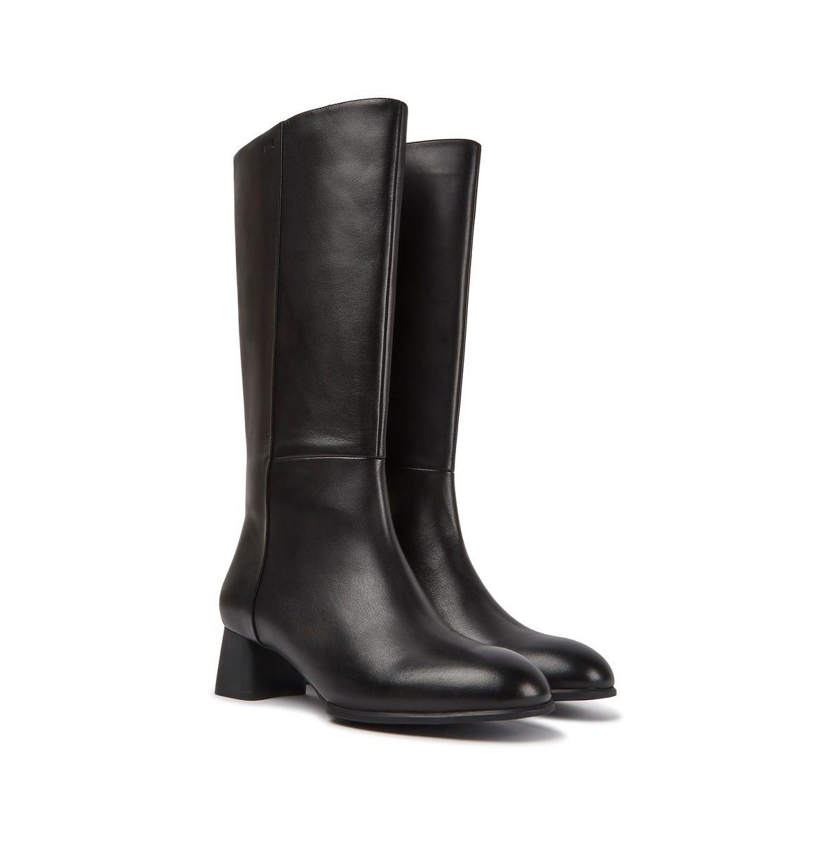 Click here for Camper Katie Leather High Boot - Black prices