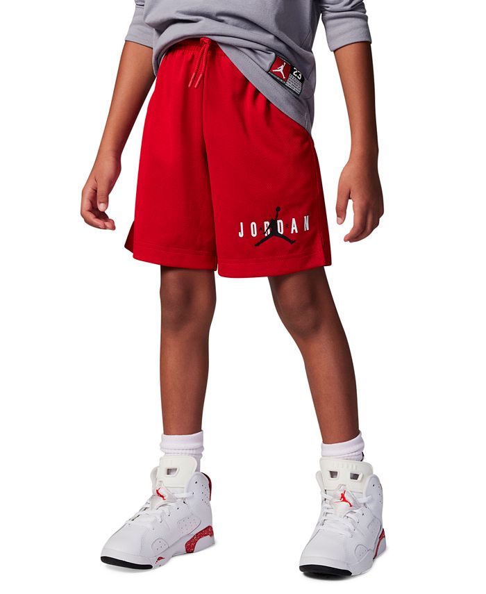 Jordan Little Boys Essentials Graphic Mesh Shorts - Macy's