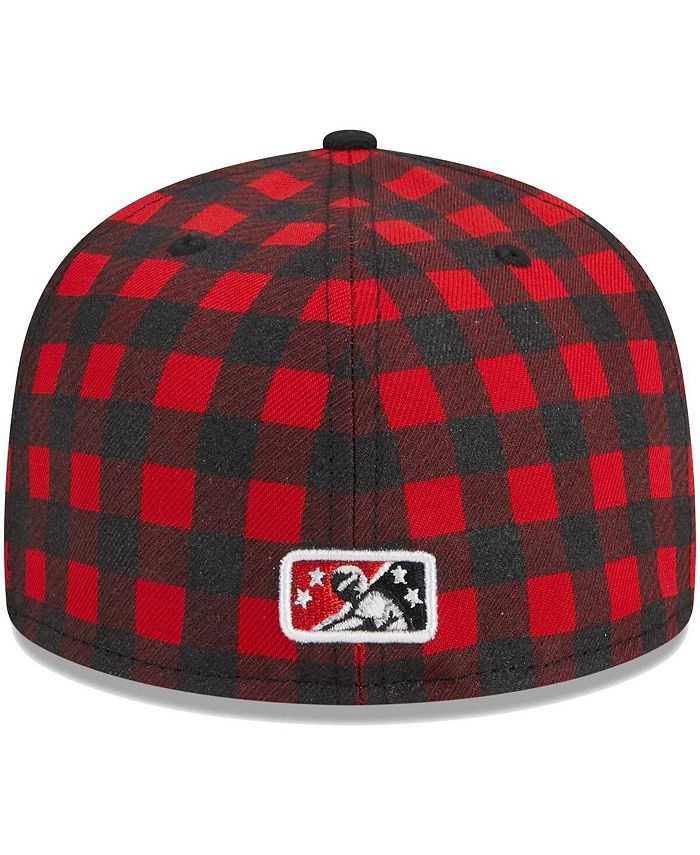 New Era Men's Red Wisconsin Timber Rattlers Theme Nights Yooper 59FIFTY ...
